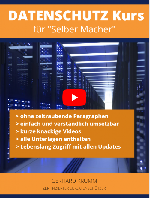 Datenschutz Video Kurs für Selber Macher | Digistore24
